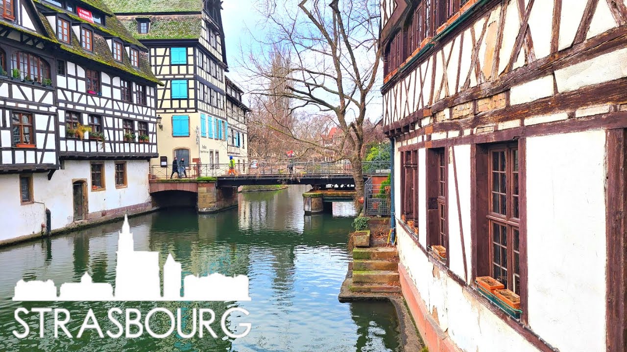 (4K) Strasbourg Franta - Petite-France - Catedrala Notre-Dame - Walking ...
