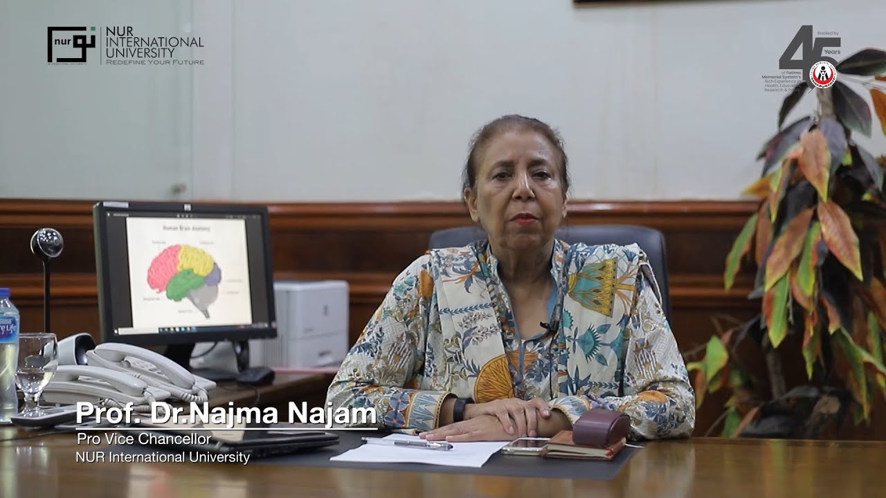 Pro. Najma Najam Talks about Mental Health Diseases and Peculiar ...