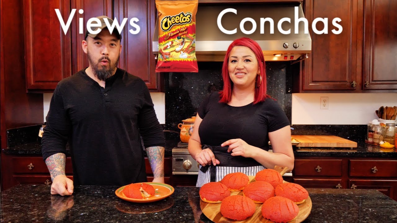 Conchas Mexicanas | HOT CHEETOS CONCHAS RECIPE TO DIP IN COFFEE ...