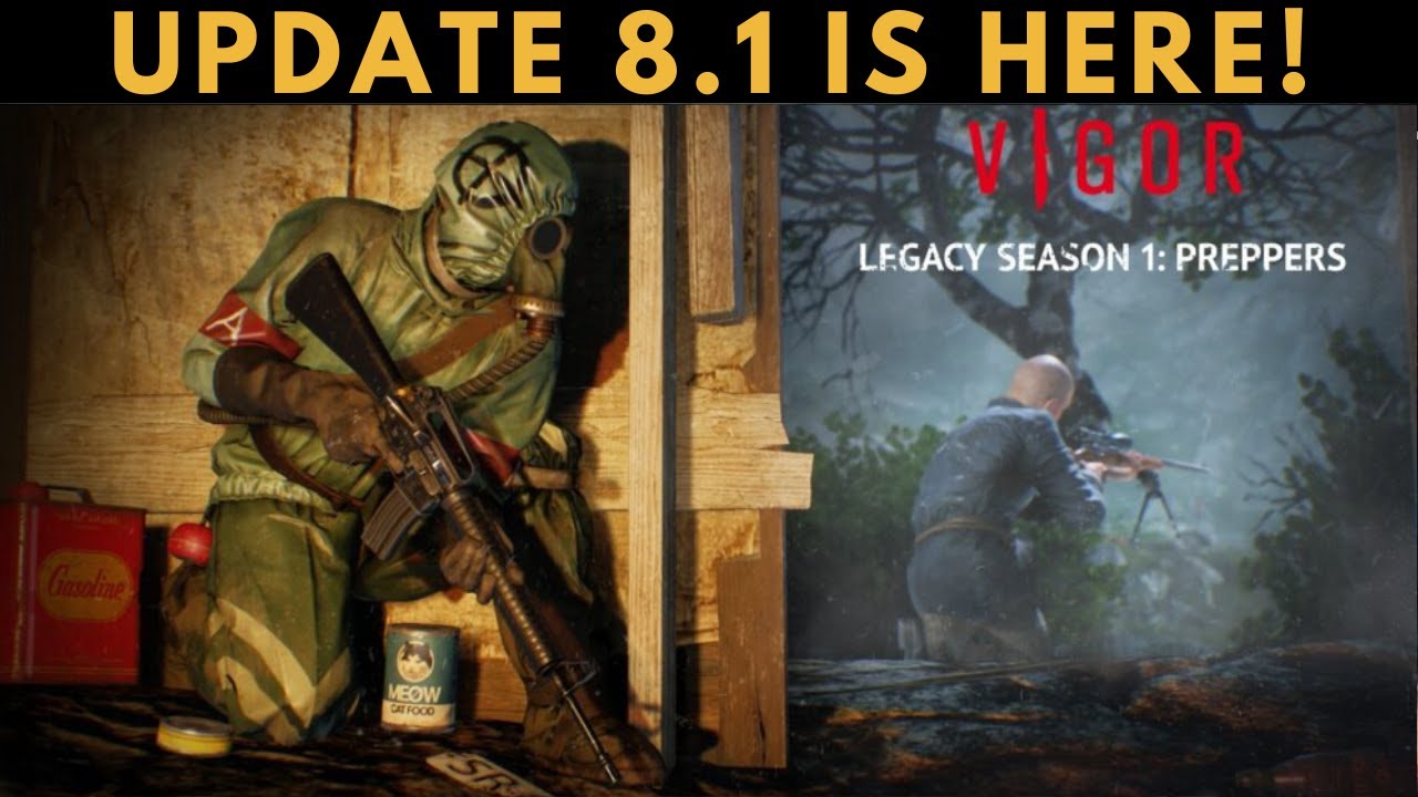 VIGOR - UPDATE 8.1 IS LIVE! LET'S TAKE A LOOK... - YouTube