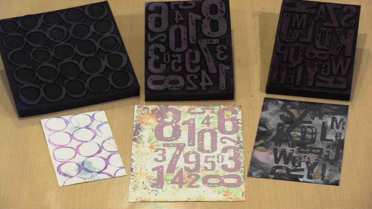 Fabulous Foam - 10 New Foam Stamps by Joggles.com - YouTube
