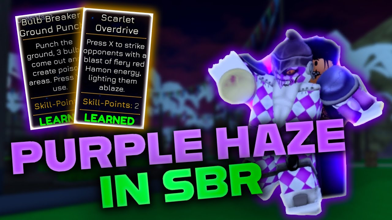 [YBA] Purple Haze OVERTAKES SBR - Sbr Invasion 10 - YouTube