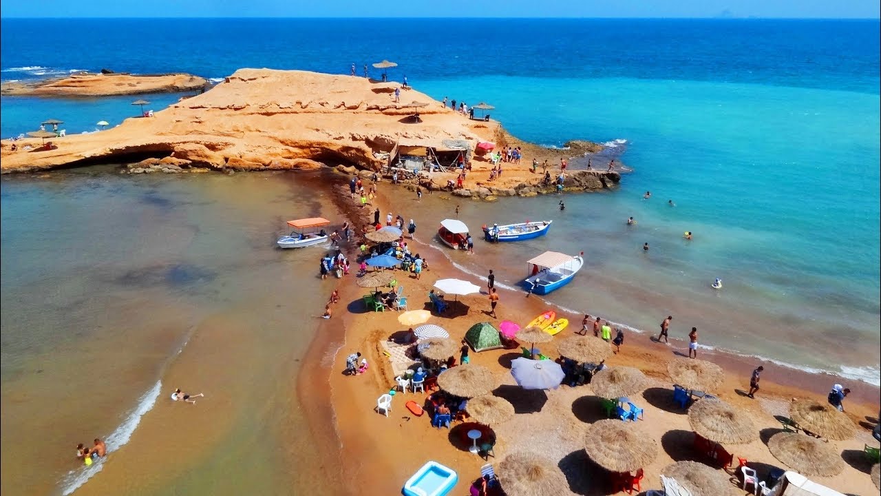 شاطئ سيدي البشير - سحر الطبيعة Beach Sidi Bashir - YouTube