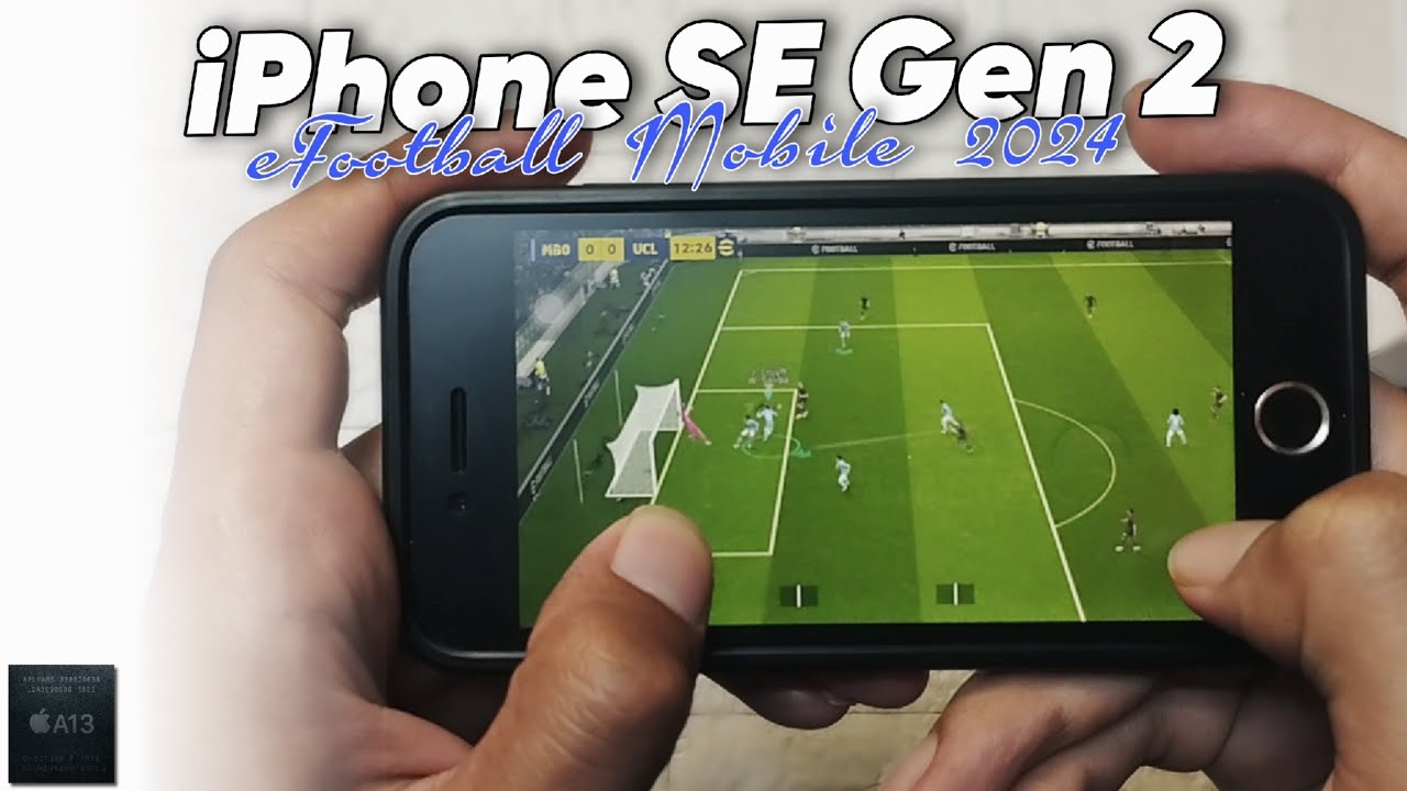 iPhone SE 2 2020 eFootball Mobile Gaming Test On Apple A13 Bionic In ...