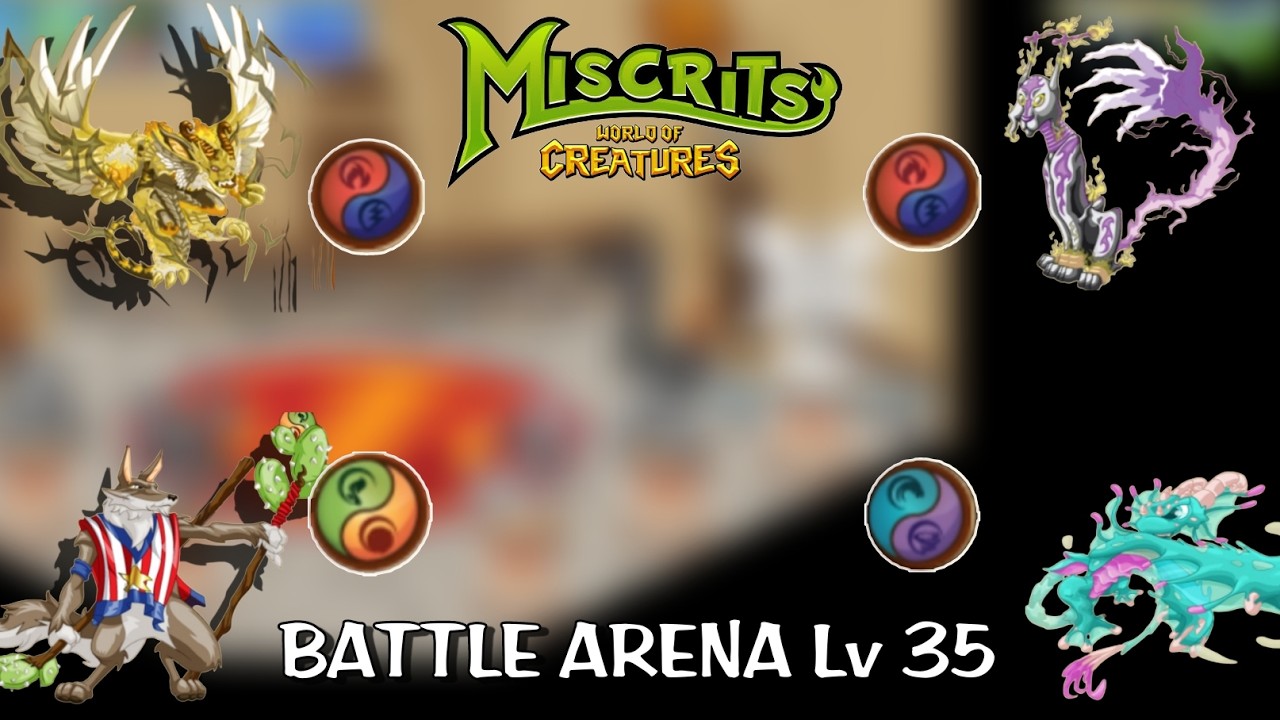 Miscrits Back!! Miscrits Battle Arena Lv 35 - YouTube