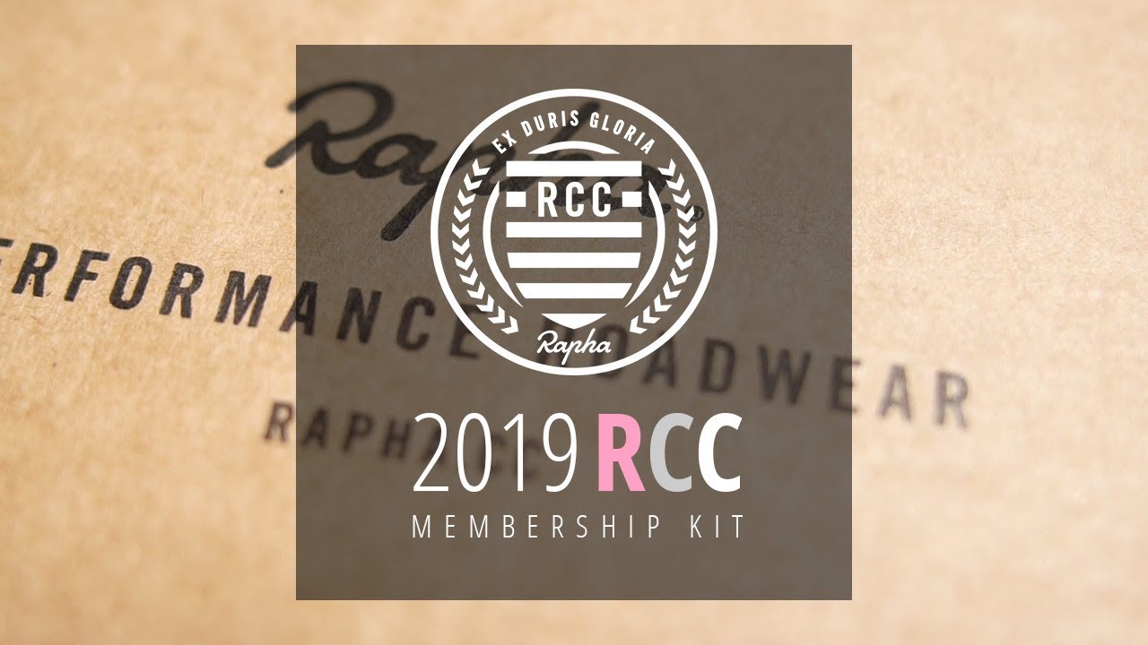 Rapha Cycling Club 2019 RCC Membership KIT - Unboxing /라파 멤버십 - YouTube