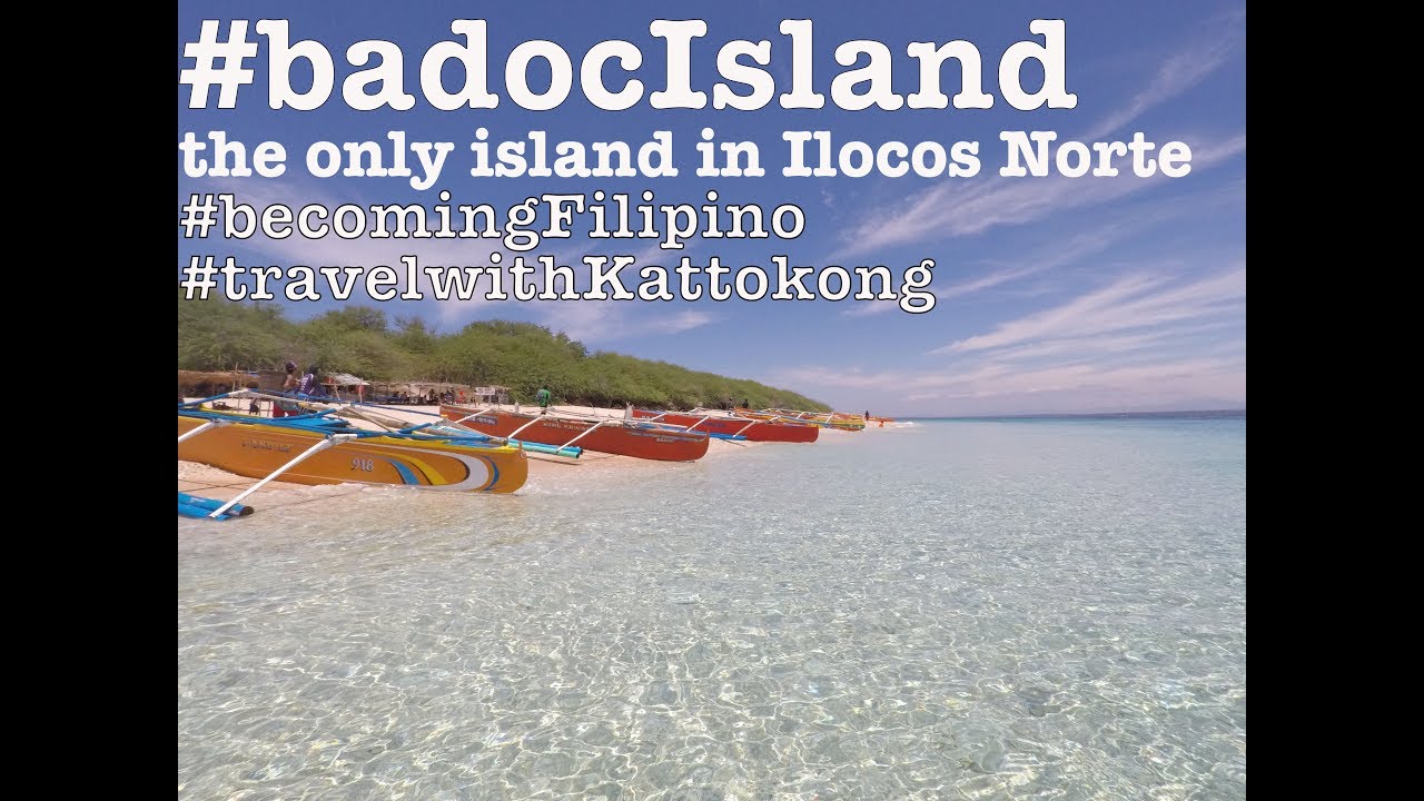 An island in Ilocos Norte (Badoc island) - YouTube
