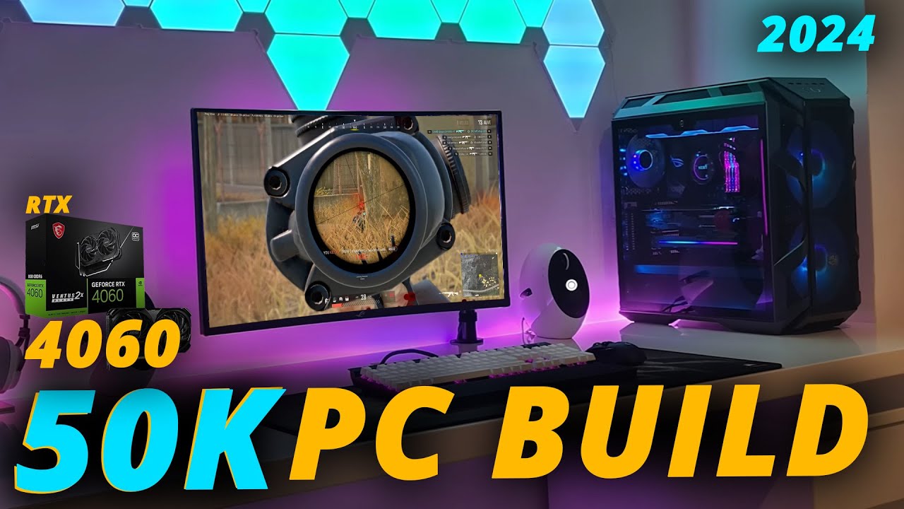 4060 Gaming PC Build under 50K | Pc Build under 50K | *2024* | 1080p ...