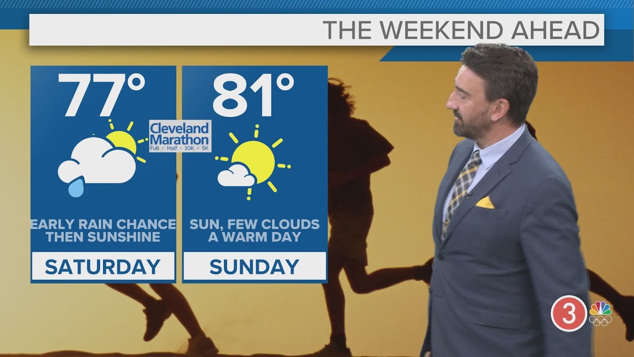 Thursday's extended Cleveland weather forecast: Sun-filled day before ...