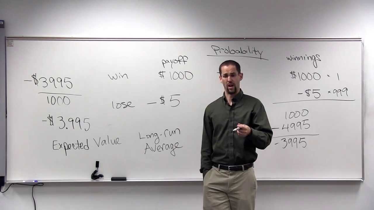 Probability: Expected Value - YouTube