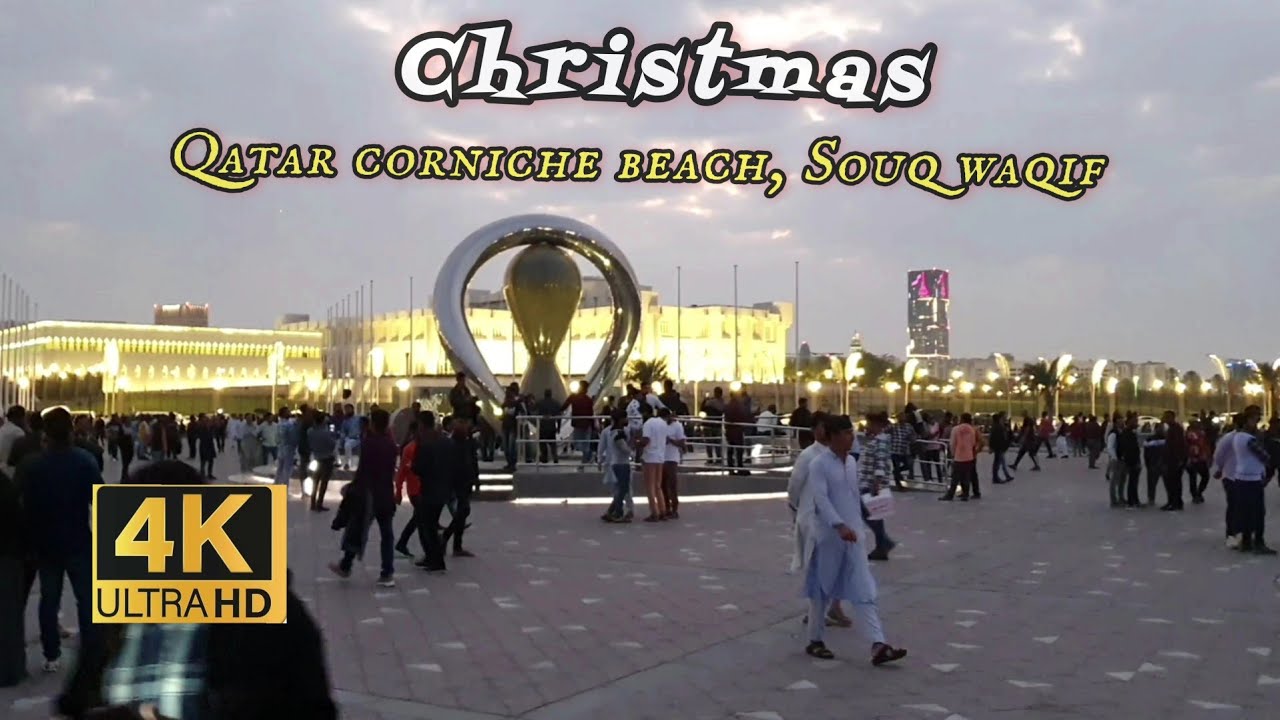 Qatar -Christmas,corniche night life & Souq waqif Doha | DohaExpo2023 ...
