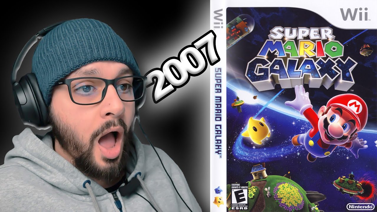 SUPER MARIO GALAXYYYYYY! First Time Playing Super Mario Galaxy 2007 ...