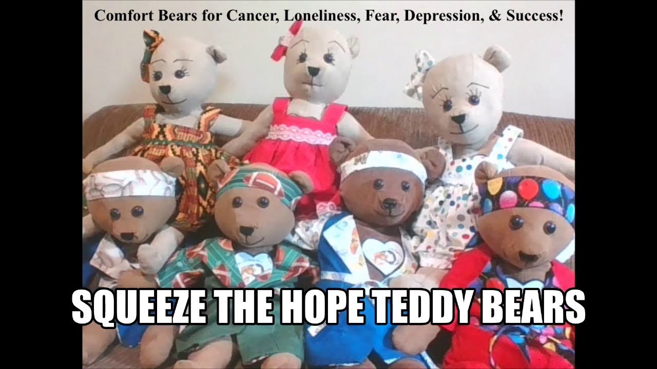 Cancer Teddy Bears Comfort Those Experiencing Cancer, Loneliness, Fear ...