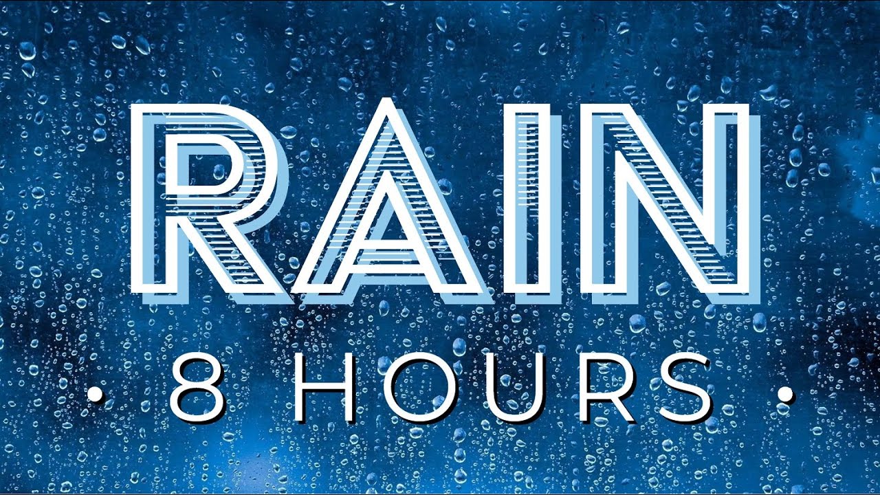 8 Hours of Gentle Night Rain for Sleeping, Relaxing, Study, Insomnia ...