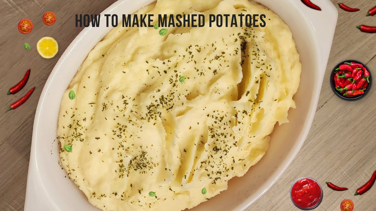 How to Make MASHED POTATOES AND CHICKEN - The Perfect Dinner Recipe ...