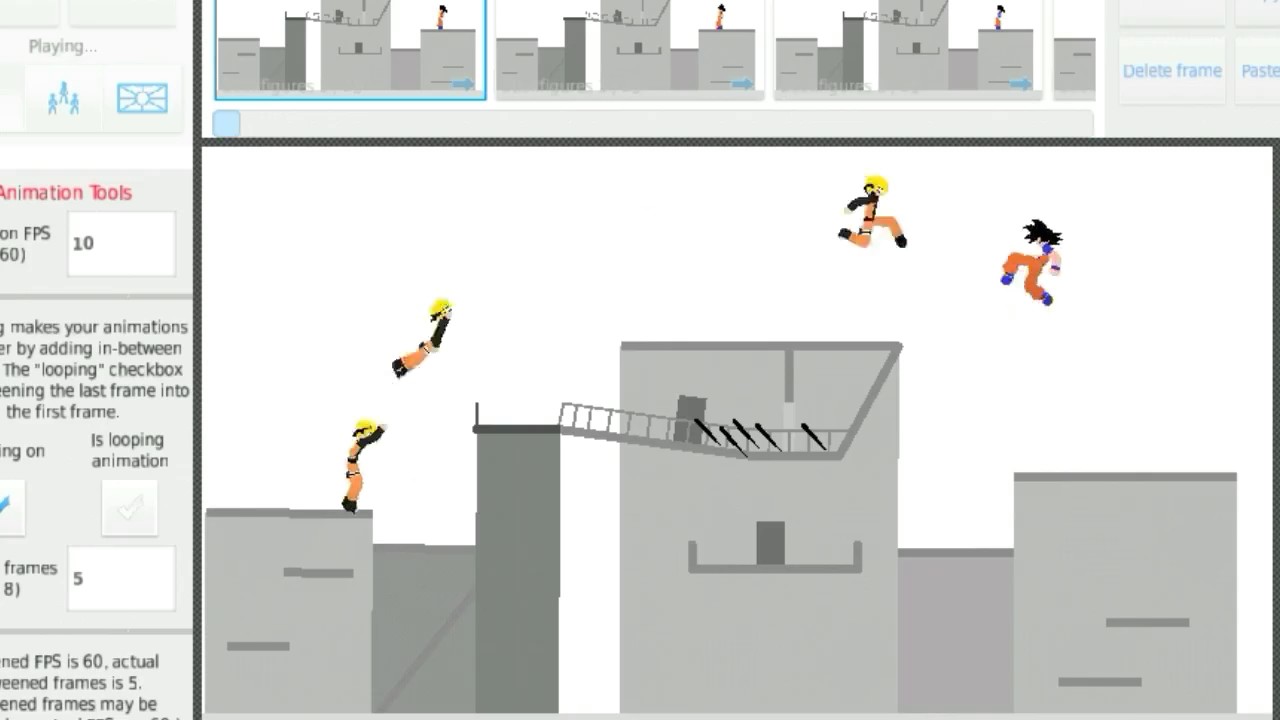 Naruto vs Goku Stick Fight Part 1 - YouTube