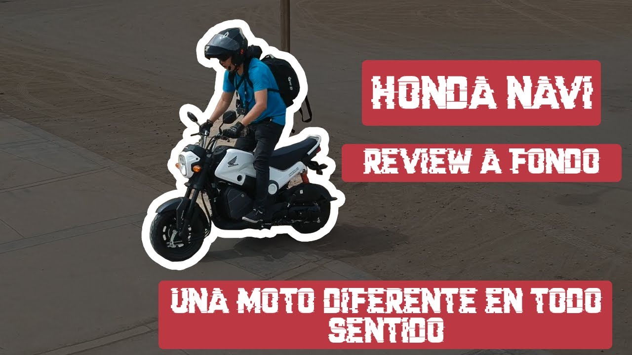 Probando a fondo la Honda NAVI 110 - Review Motero #Honda #HondaNavi ...