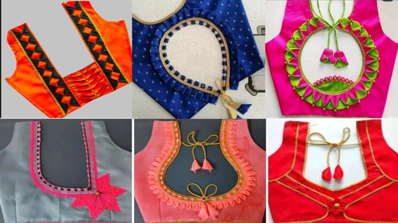 Blouse Design of 2022/Designer Blouse collection/Back Neck Blouse ...