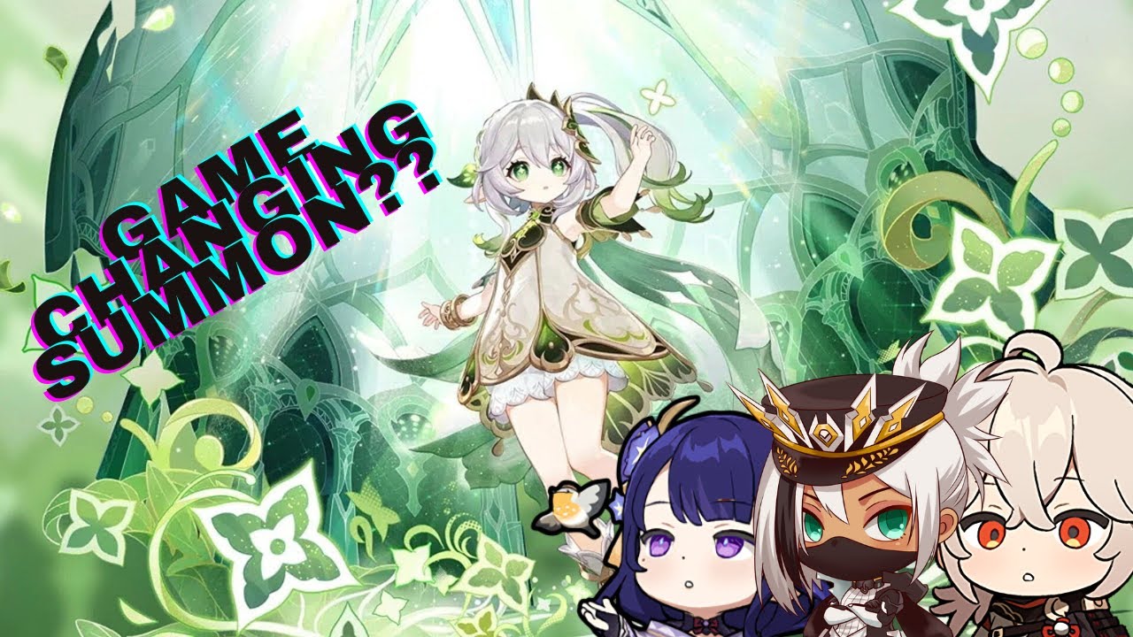 Summoning the Sumeru Archon, nahida [banner] - Genshin Impact - YouTube