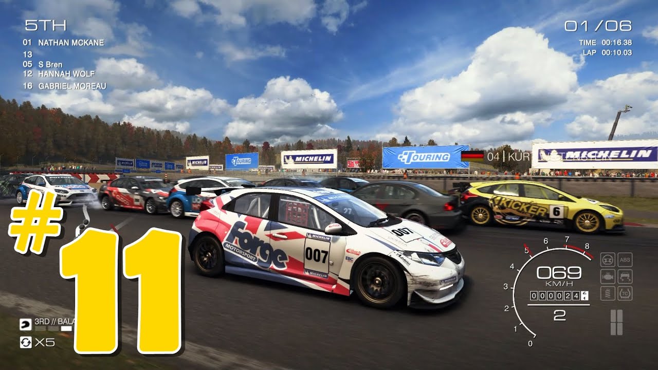Honda 5Zigen Civic / Career Mode (Part 11) - Grid Autosport - YouTube