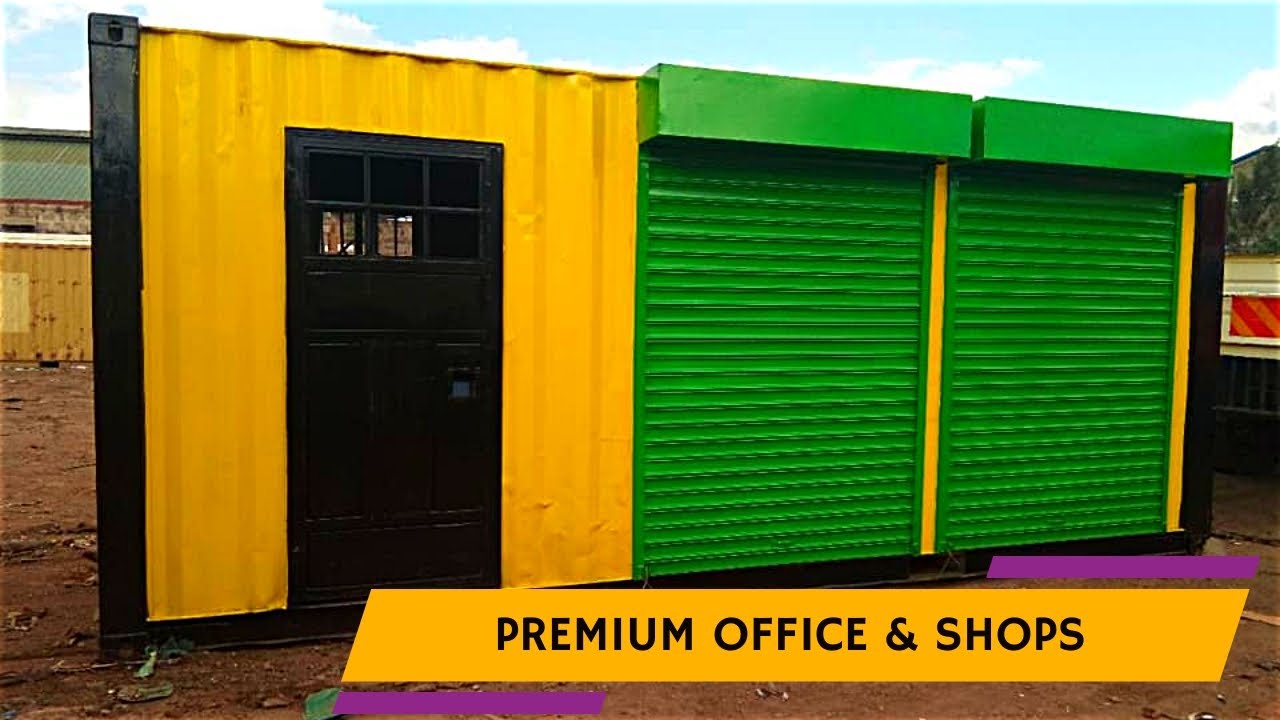 Premium Containers Office & Shops - YouTube