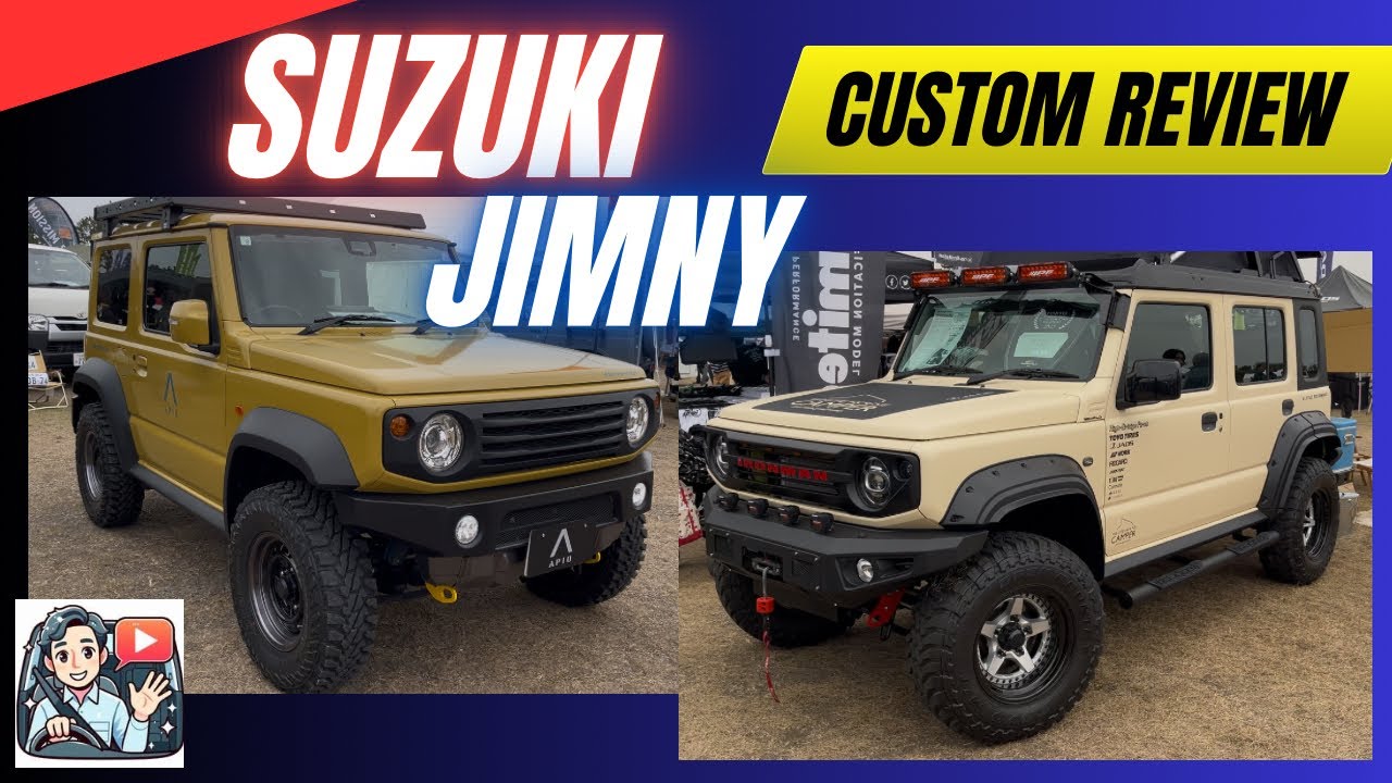 【ジムニー ️カスタム ️】 必見 ️GO OUTジムニーキャンプ参加 ️ - YouTube