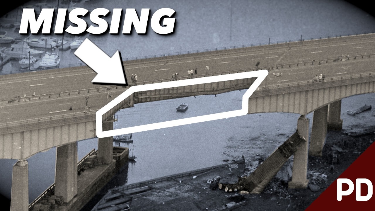 Section of Bridge Unexpectedly Plunges 70 Feet Into River | Plainly ...