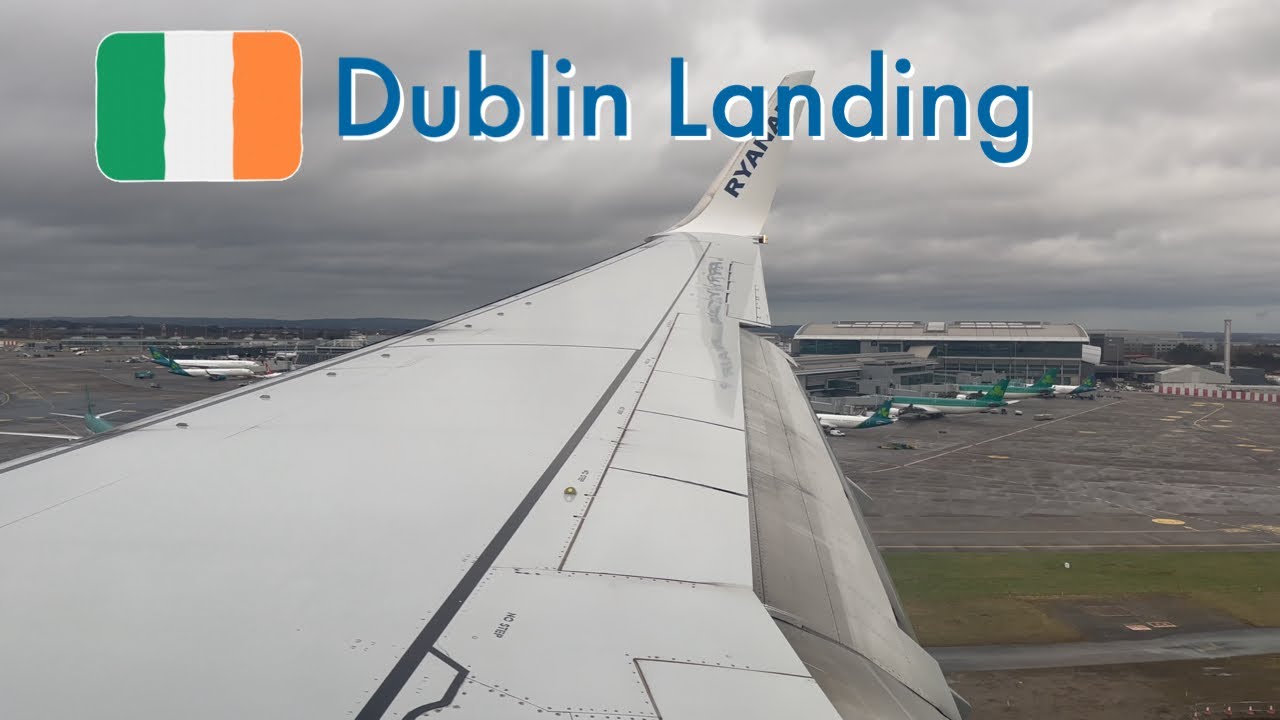 Windy Dublin Landing | Ryan Air - Boeing 737-800 - DUB - FR813 - EI-DCK ...