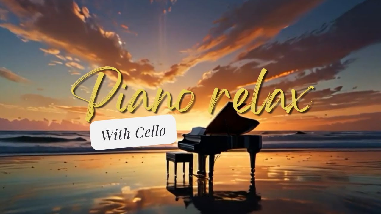 Soothing cello and piano music. Instrumental music relaxing. Sleep ...