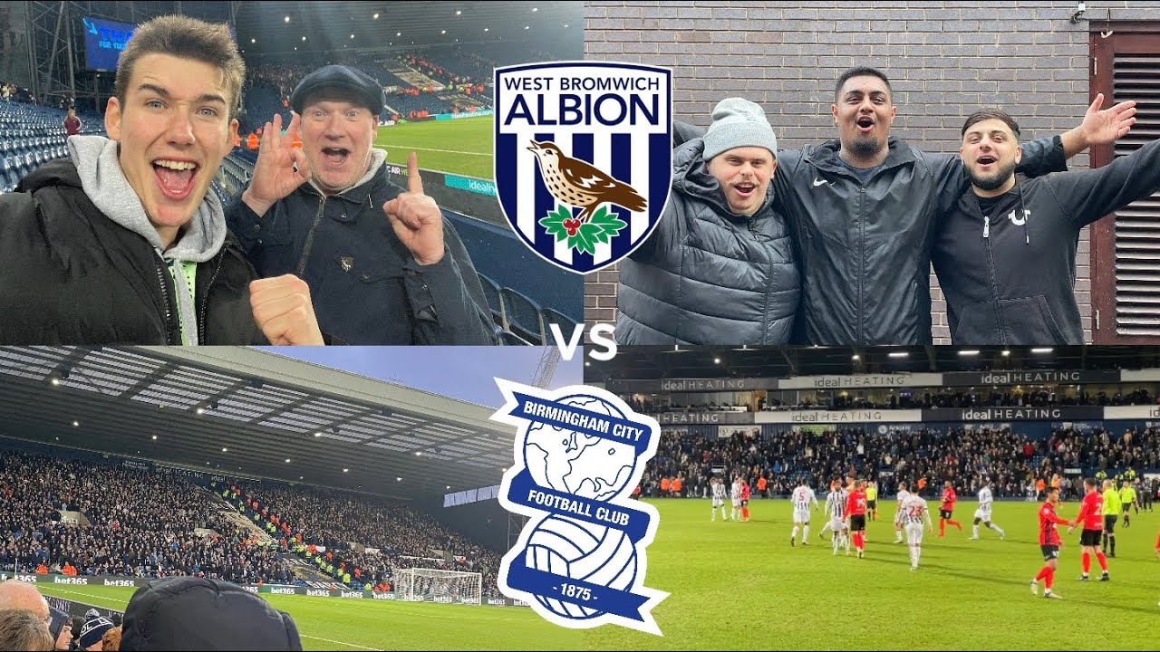 WBA VS BIRMINGHAM CITY (VLOG) *ALBION WIN THE DERBY, AS PLAYERS PASSION BOILS OVER!* - YouTube