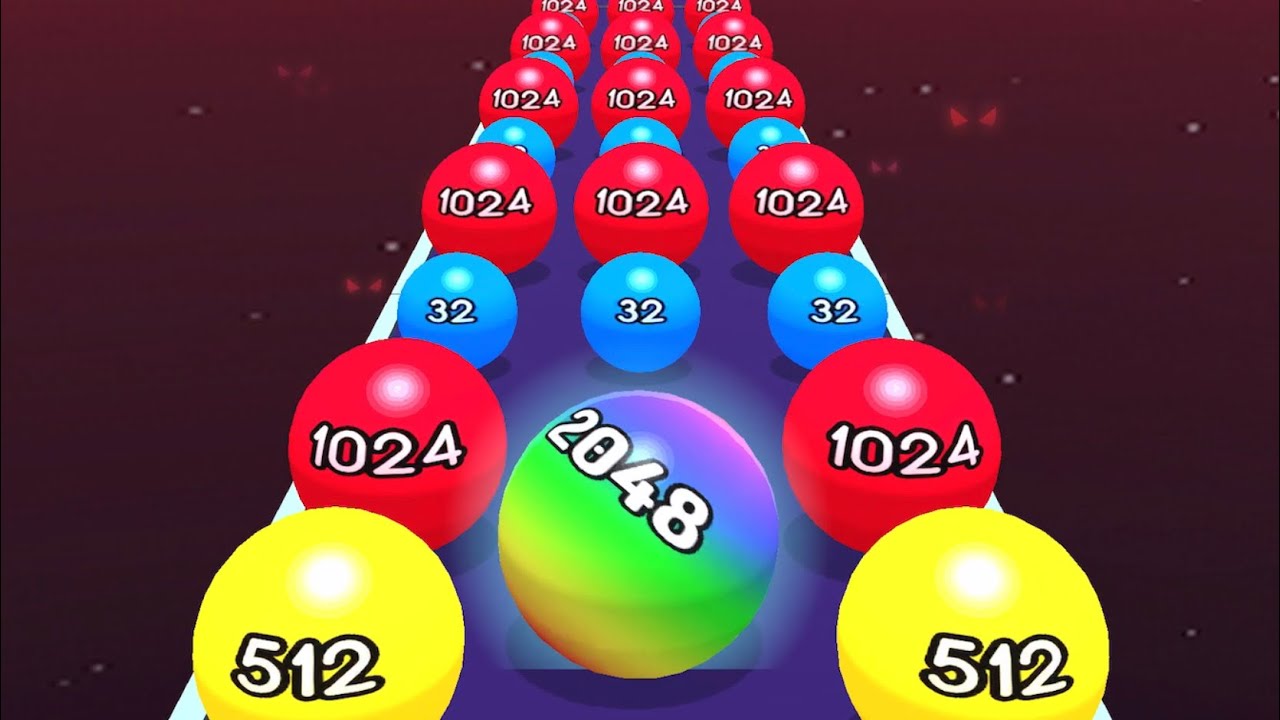 2048 Speed Ball Run 💸🎱🔥MAX LEVELS!! All Levels Gameplay Walkthrough ...