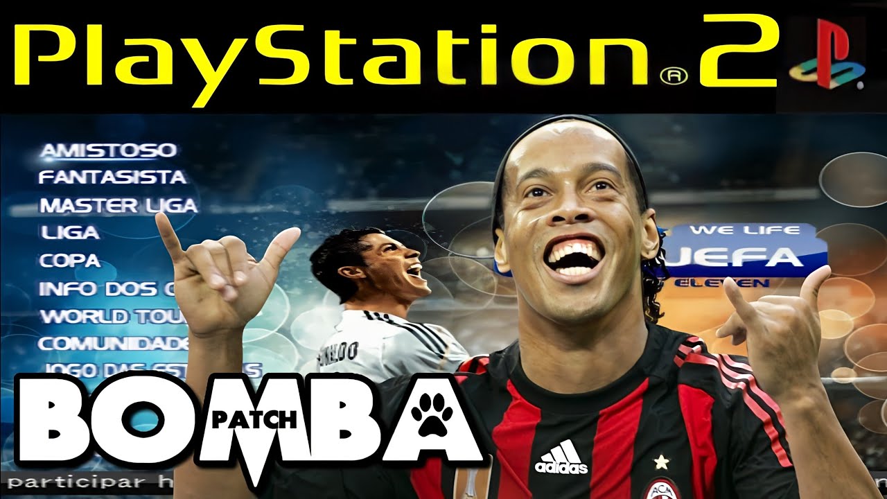 BOMBA PATCH 2010 PS2 ISO J LEAGUE WINNING ELEVEN PLAYSTATION 2 - YouTube