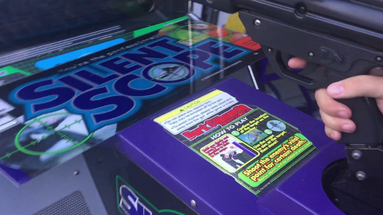 Silent Scope Arcade Cabinet Demo - YouTube