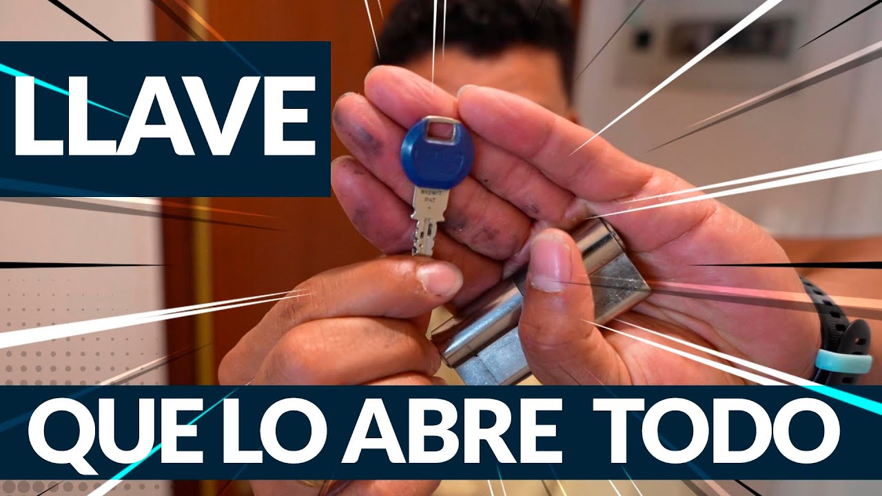 💥LLAVE MAESTRA que ABRE TODAS LAS CERRADURAS💪 - YouTube