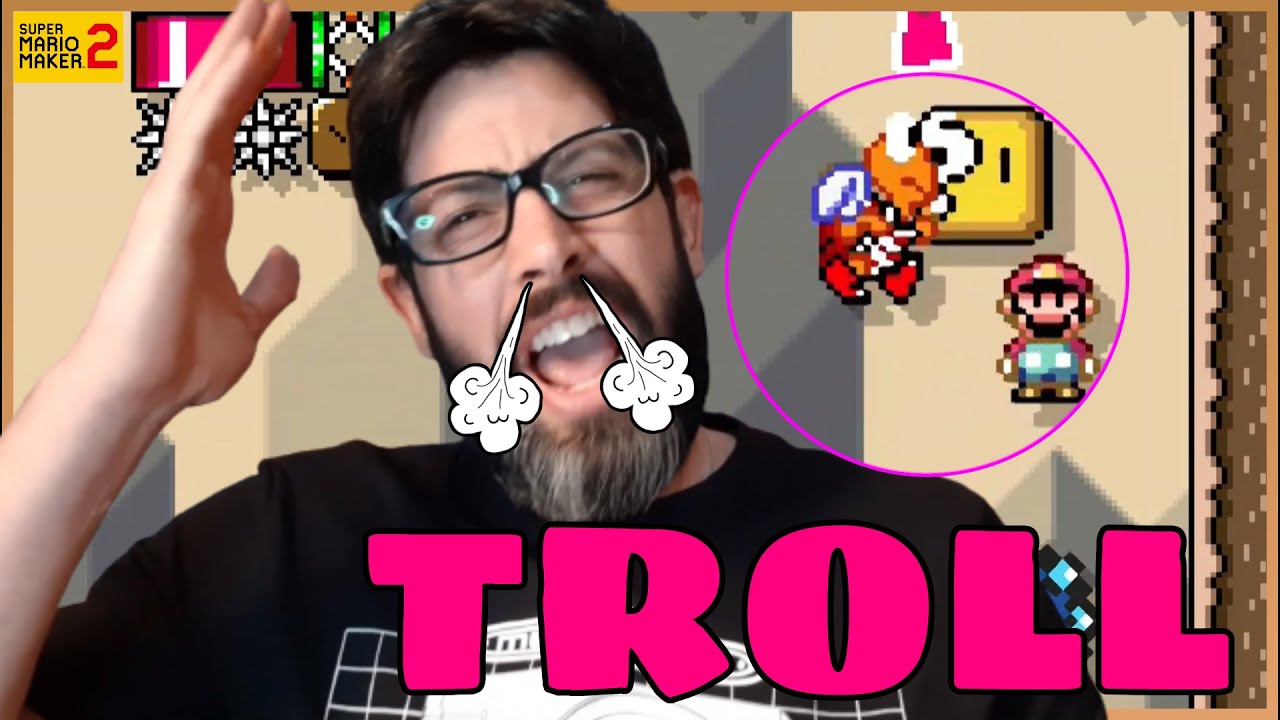 KAIZO TROLL | SUPER MARIO MAKER 2 - YouTube