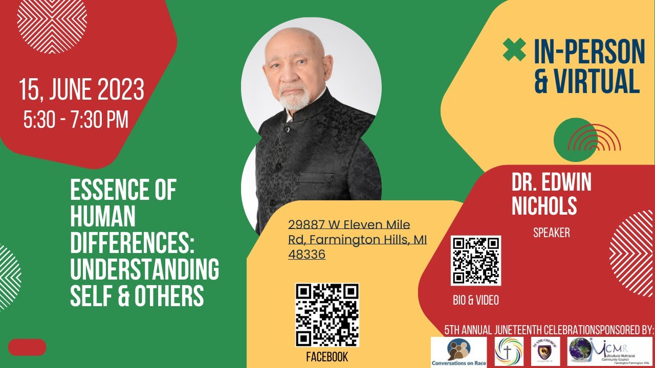 Essence of Human Differences: Understanding Self & Others with Dr ...