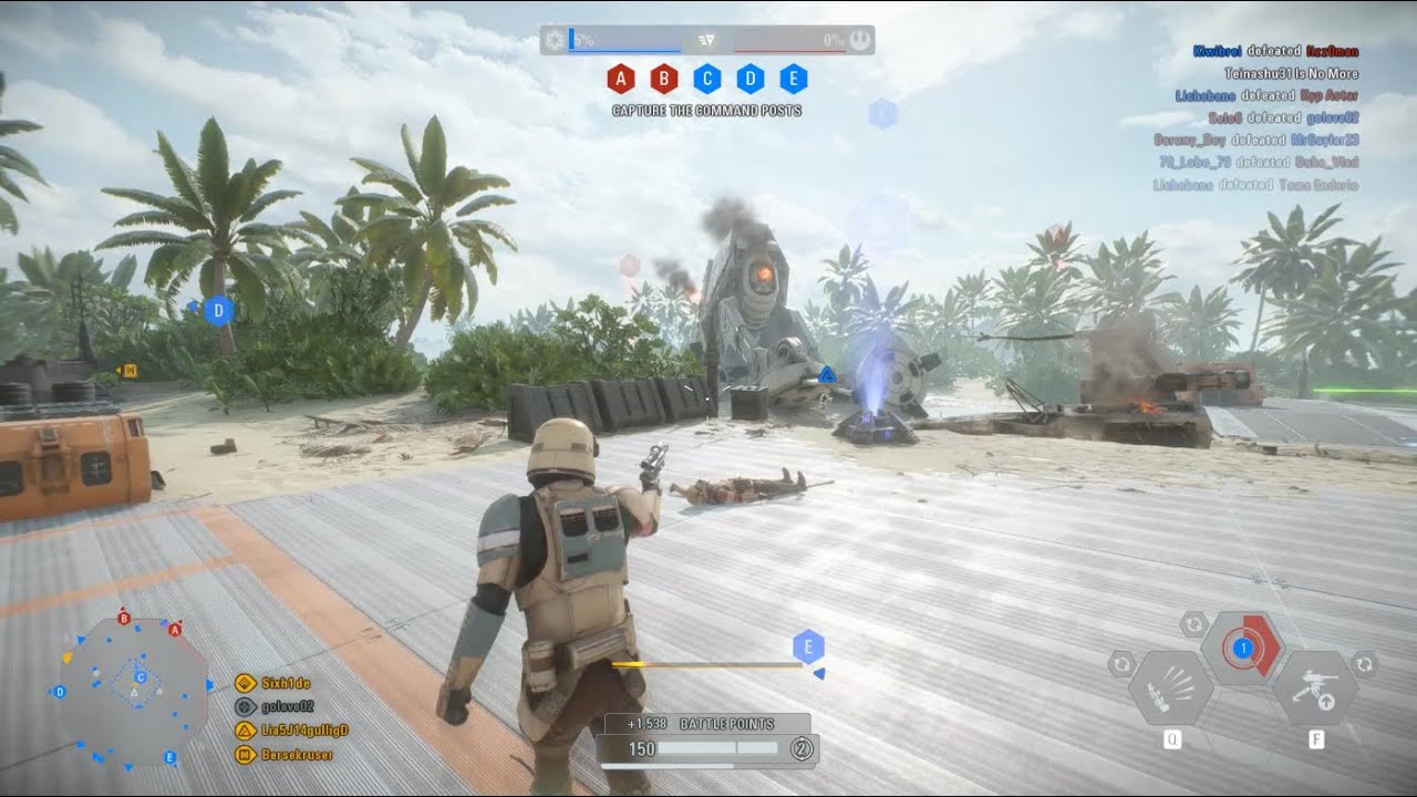 Star Wars Battlefront II: Multiplayer Gameplay (PC) - YouTube