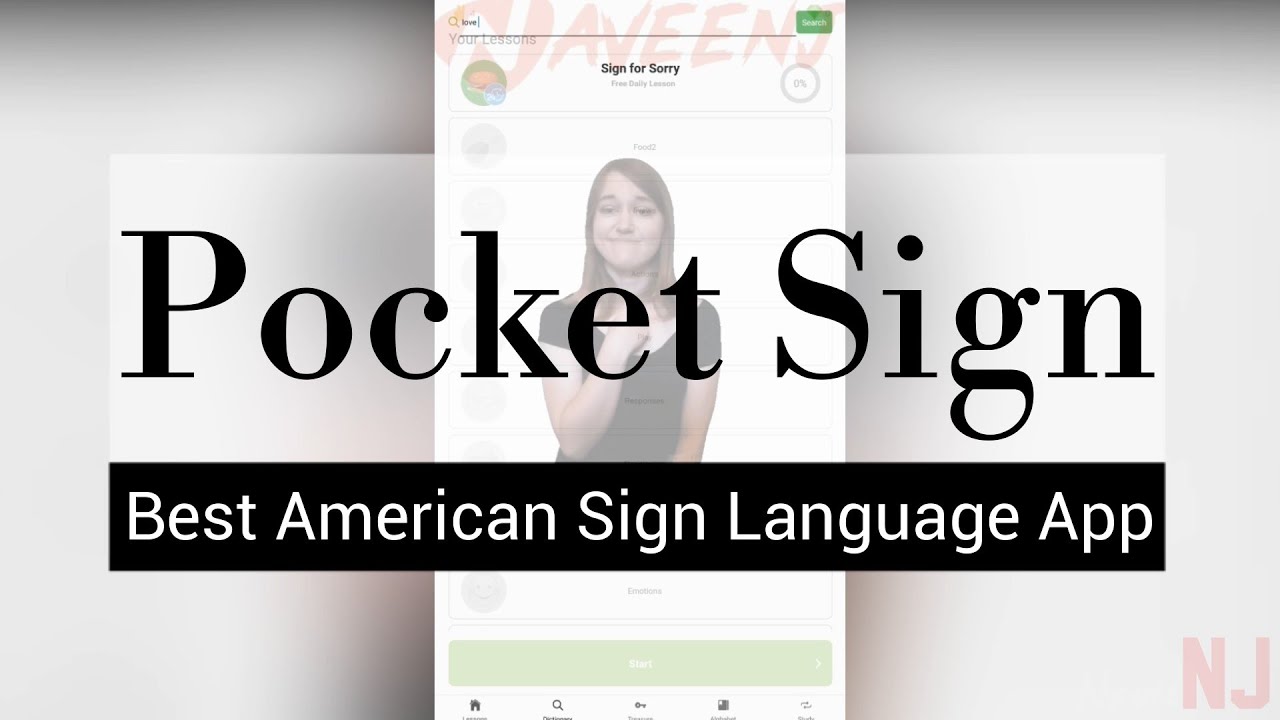 Pocket Sign | Language for Deaf and Hard of Hearing - YouTube
