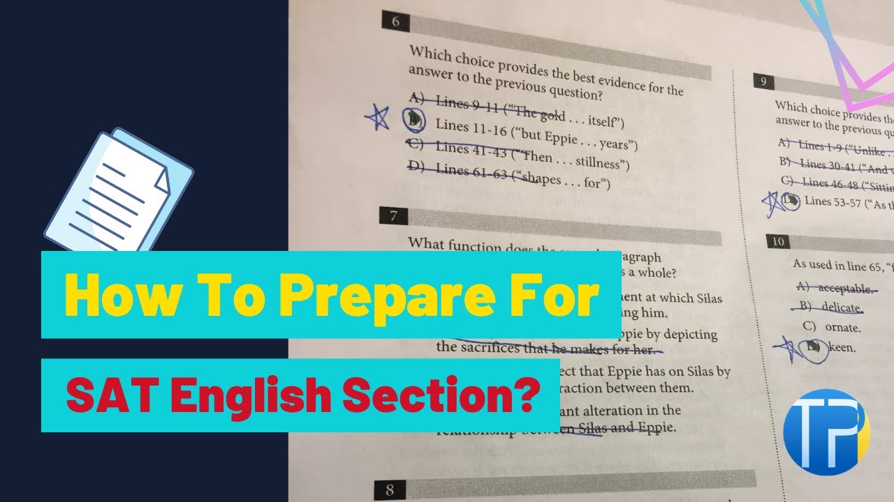 How to Prepare for SAT English Section? - YouTube