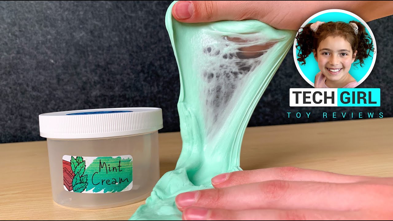 Dope Slimes Andes Mint Cream 8oz | Tech Girl Toy Reviews - YouTube