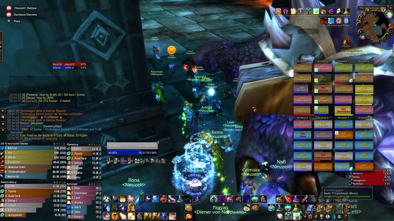 WoW Classic - Neuzeit vs. Chromaggus 1st Kill - YouTube