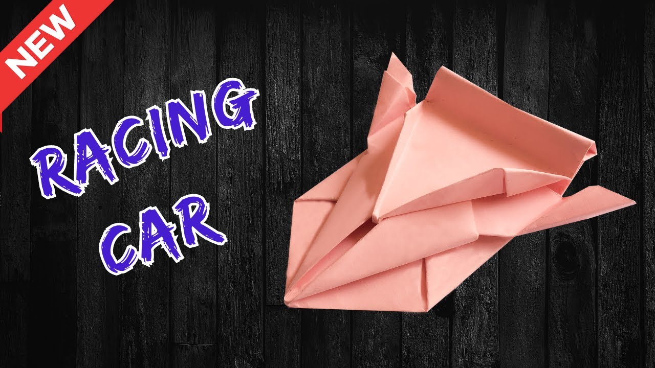 Easy Origami Racing Car | Easy craft | DIY crafts - YouTube
