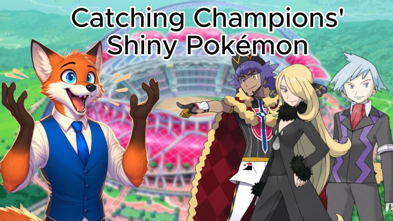 Foxy's Shiny Quest: #351-362: Foxy Catches Champions' Pokémon - YouTube