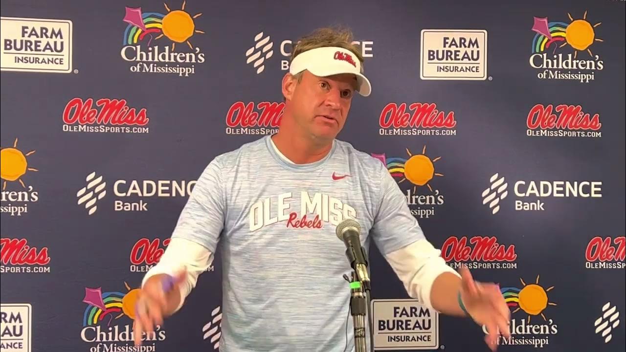 Ole Miss head coach Lane Kiffin after the 45-20 loss to LSU - YouTube