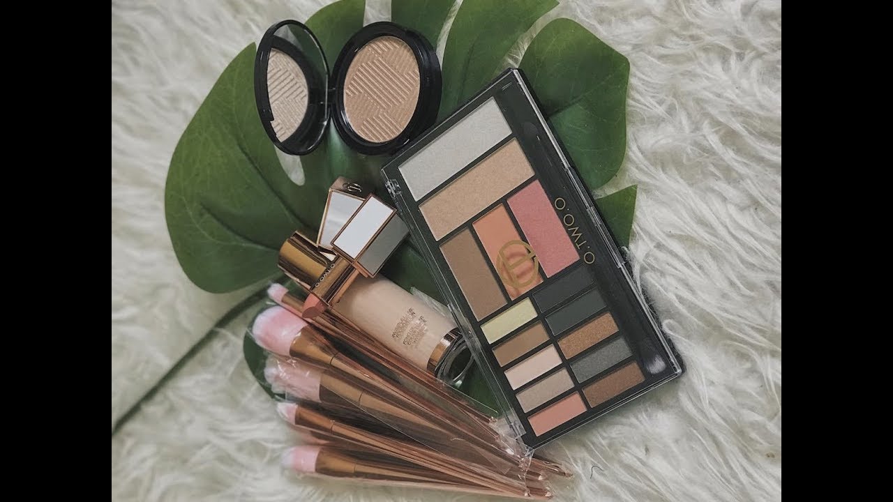 O.TWO.O Cosmetics Review & Test Out - YouTube