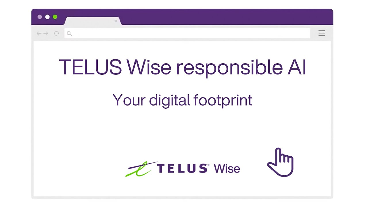 TELUS | Wise Responsible AI: Your digital footprint - YouTube