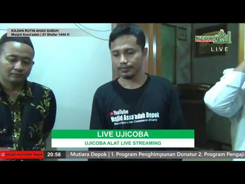Ujicoba Alat Live Streaming Portable - YouTube