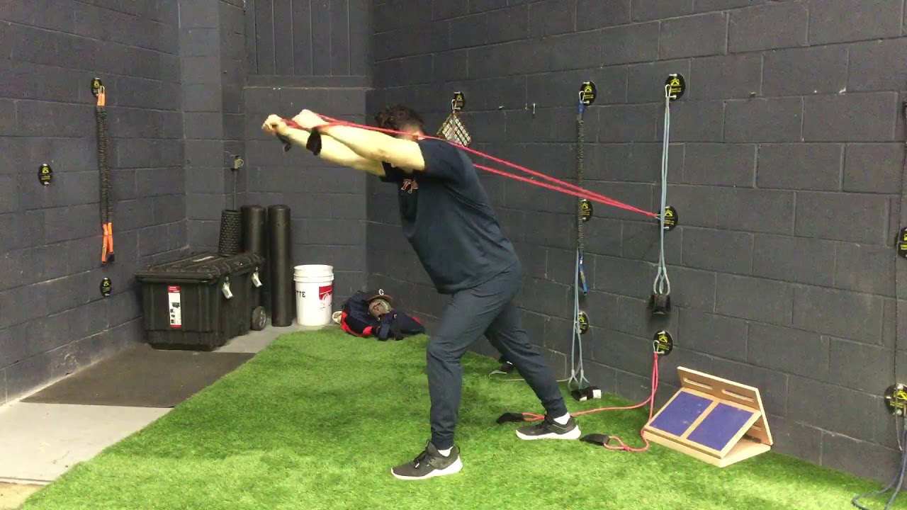 Bands Tricep Extension - YouTube