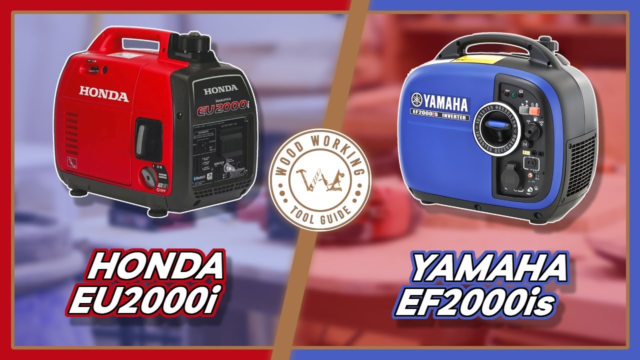 Honda EU2000i vs. Yamaha EF2000is: Portable Generators for Woodworking ...