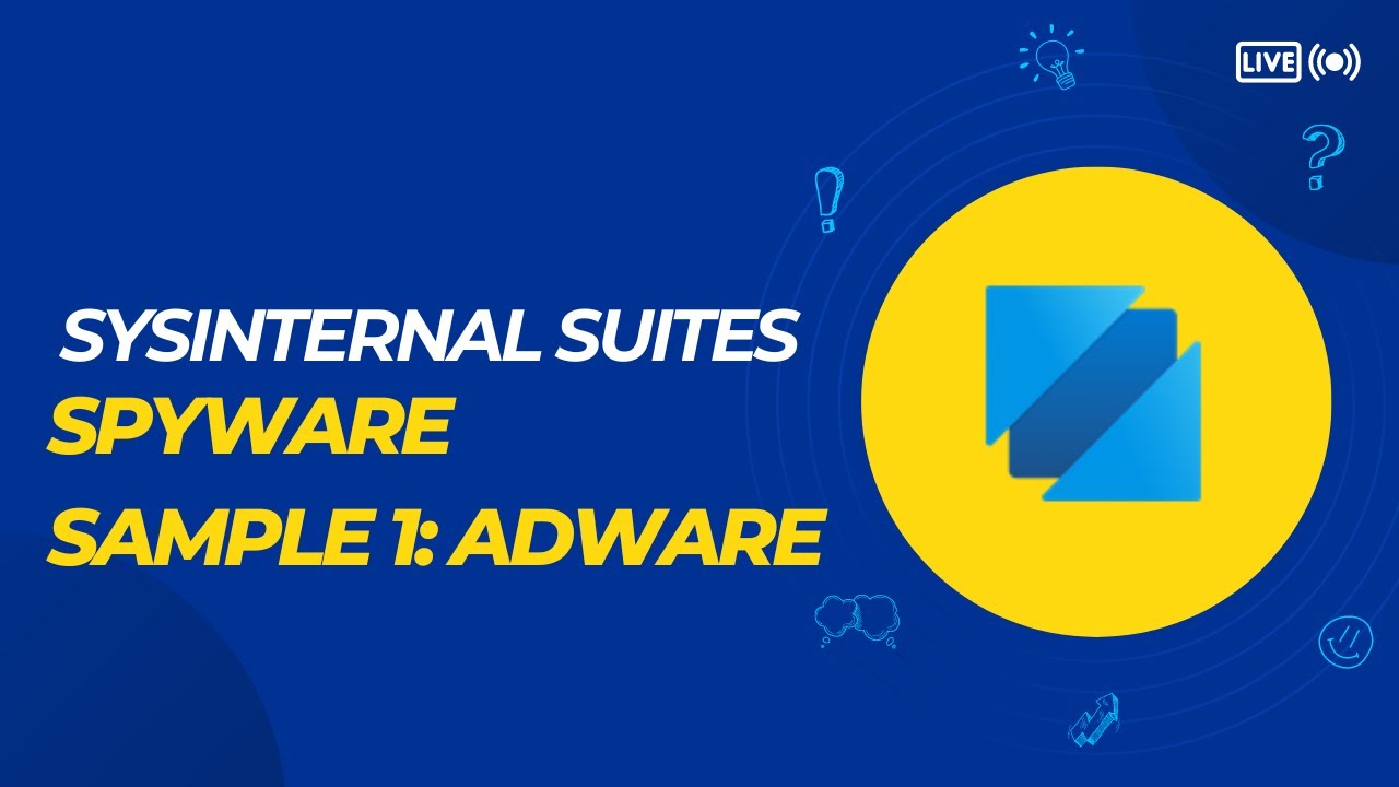 Sysinternal Suites Spyware Sample 1: Adware - YouTube